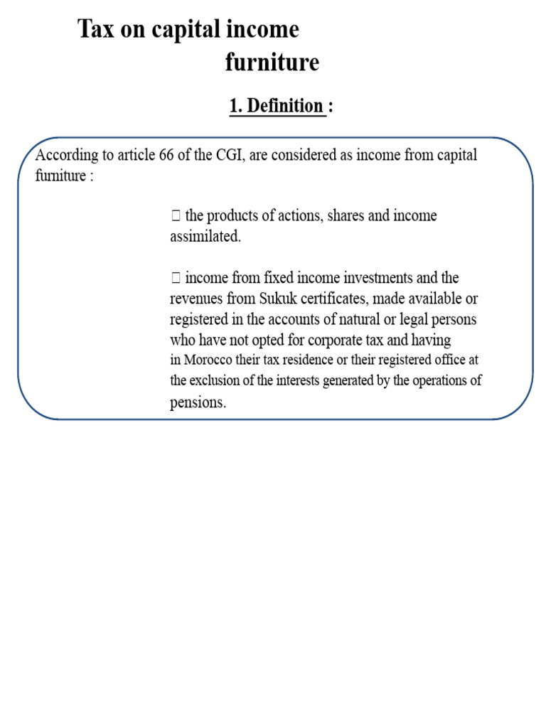 Tax On Income From Financial Assets | PDF | Taxes | Income Tax