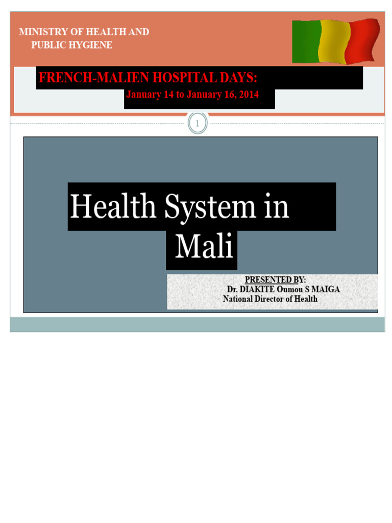 Mali Health System Overview 2014 | PDF | Hospital | Health Care