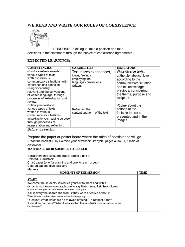 We Read and Write Our Rules of Coexistence (Auto-Saved) | PDF ...