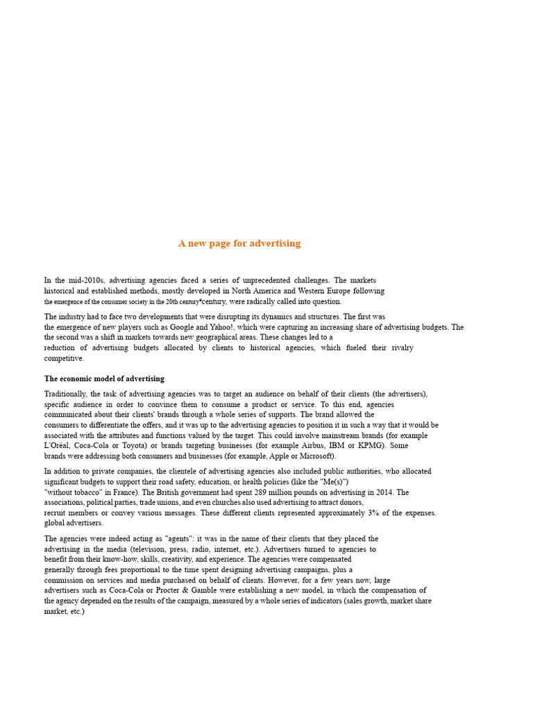 Case Session 2 | PDF | Advertising | Brand
