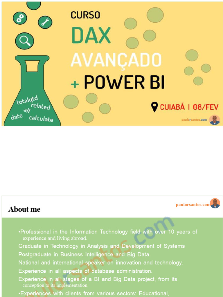 Course Handbook - Dax With Power BI | PDF | Function (Mathematics ...