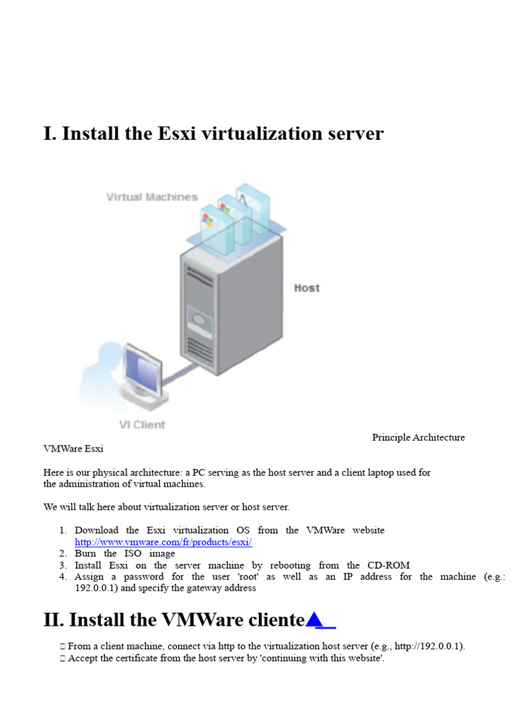 Introduction To Virtualization With VMWare Esxi | PDF | Virtualization | Virtual Machine