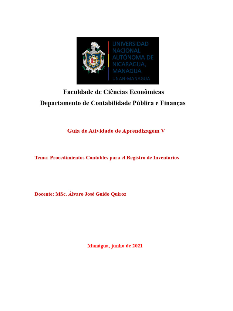 Procedimentos Contábeis de Inventários | PDF | Contabilidade | Imposto ...