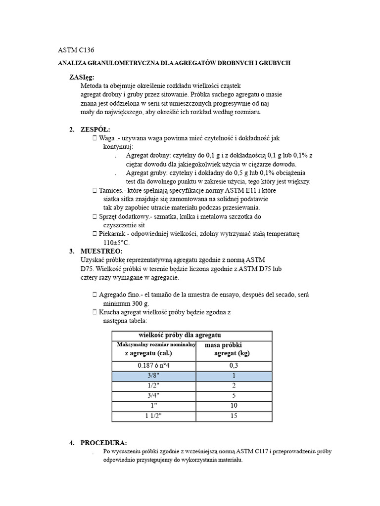 Laboratorium ASTM C136 | PDF