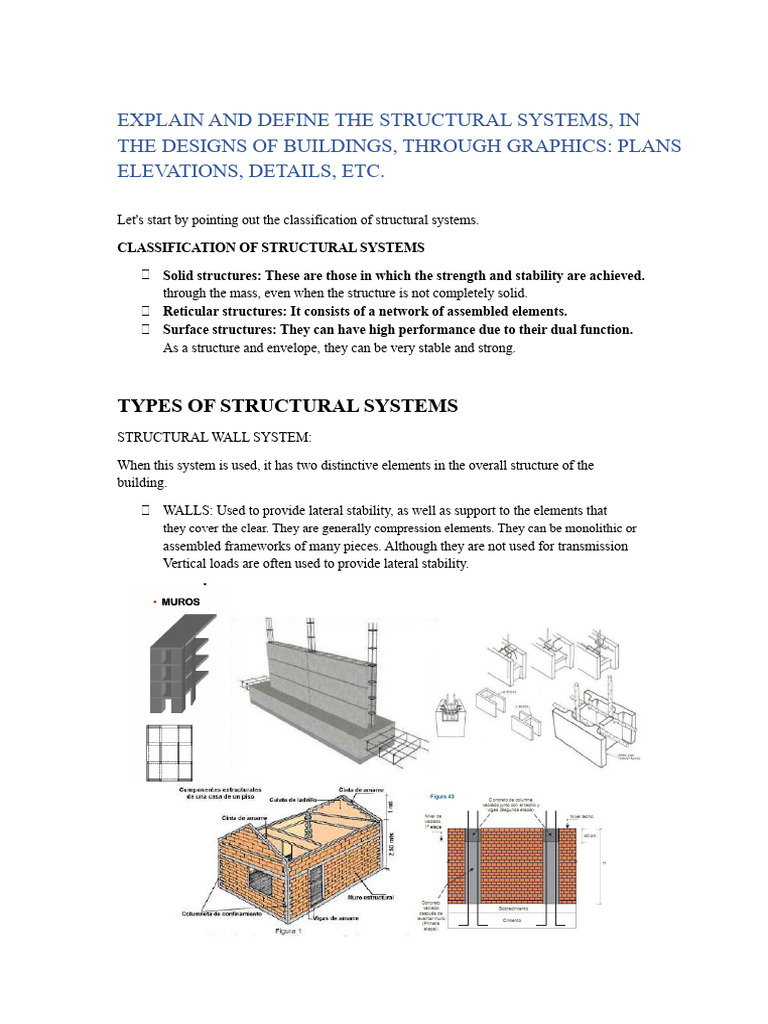 Structural Systems in Building Design | PDF | Truss | Beam (Structure)