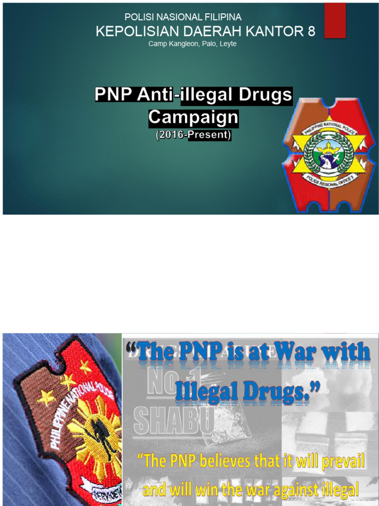 MODUL 1 - Sesi 3. Rencana Kampanye Anti-Narkoba PNP PRO-8 | PDF