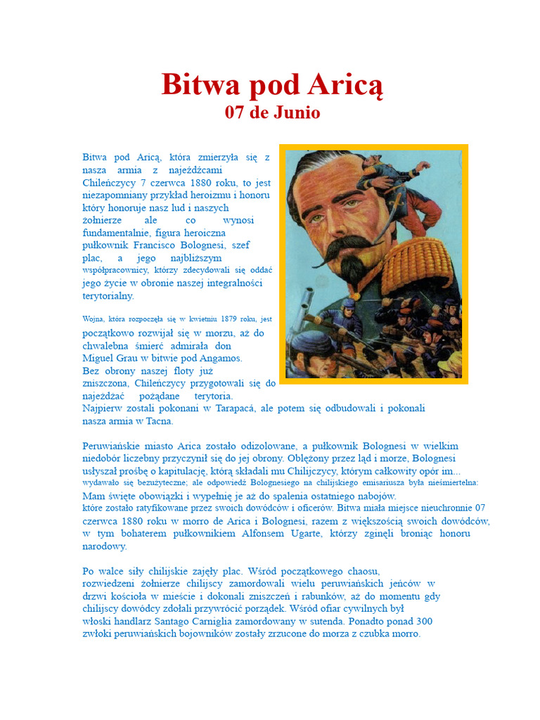 Bitwa Pod Aricą | PDF