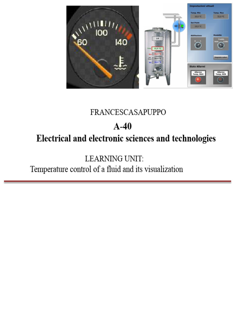 Fluid Temperature Control Project Guide | PDF | Conceptual Model | System