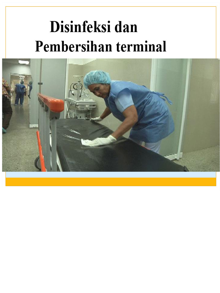 Prosedur Disinfeksi Terminal Rumah Sakit | PDF