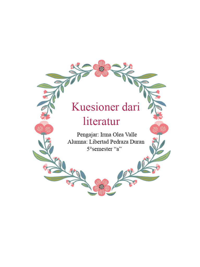 kuis sastra.pdf | PDF