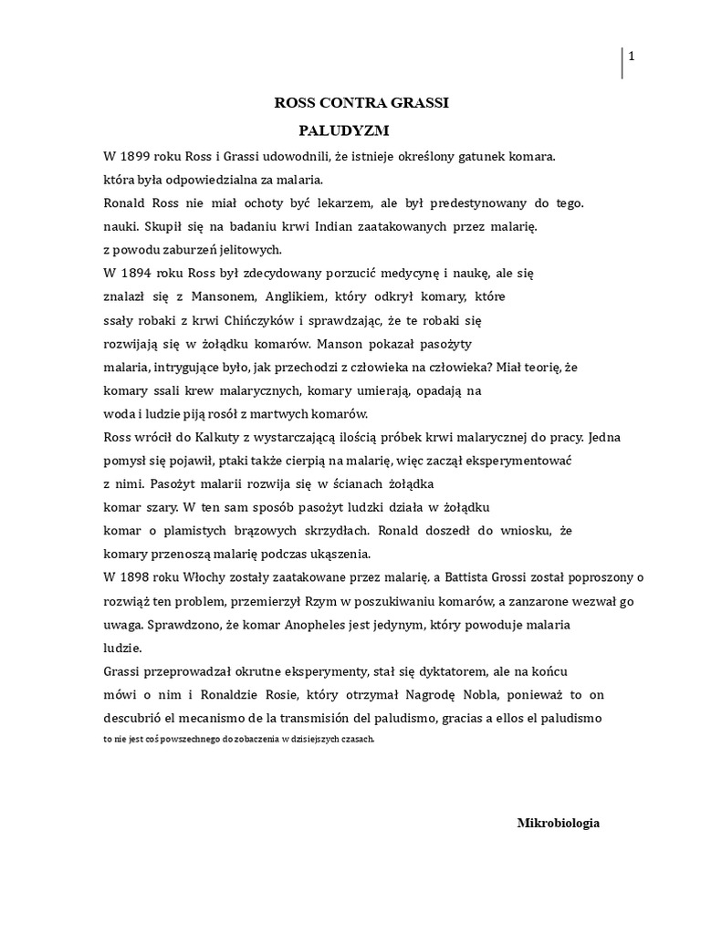 Ross Kontra Grassi | PDF
