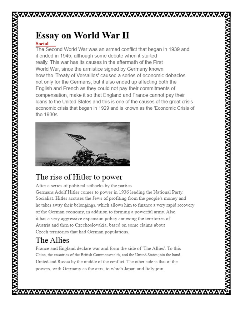 Overview of World War II Events | PDF | World War II | Axis Powers