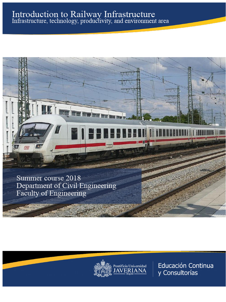 Introduction to Railway Infrastructure Course | PDF | Rail Transport ...