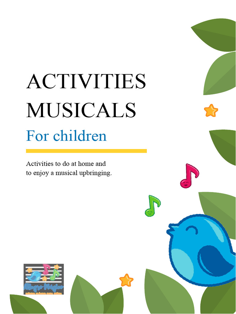 Musical Activities | PDF | Performing Arts | Musicology