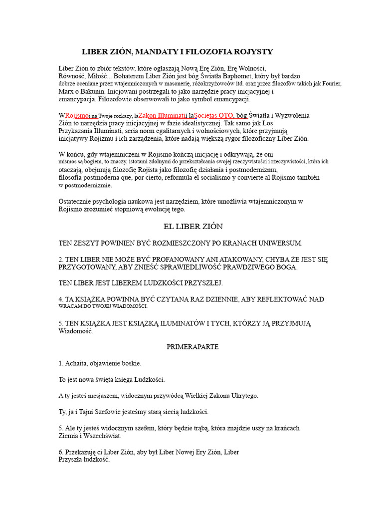 Liber-Zion | PDF