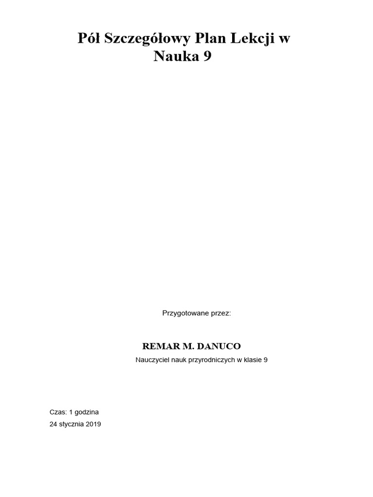 Semi Detailed LP Cot2 1 | PDF