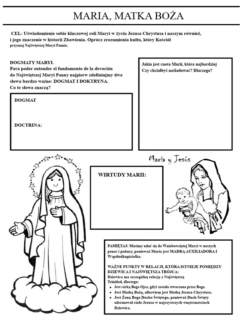 Maria, Matka Boża: Do Najświętszej Maryi Panny Najpierw Zdefiniujmy Dwa ...