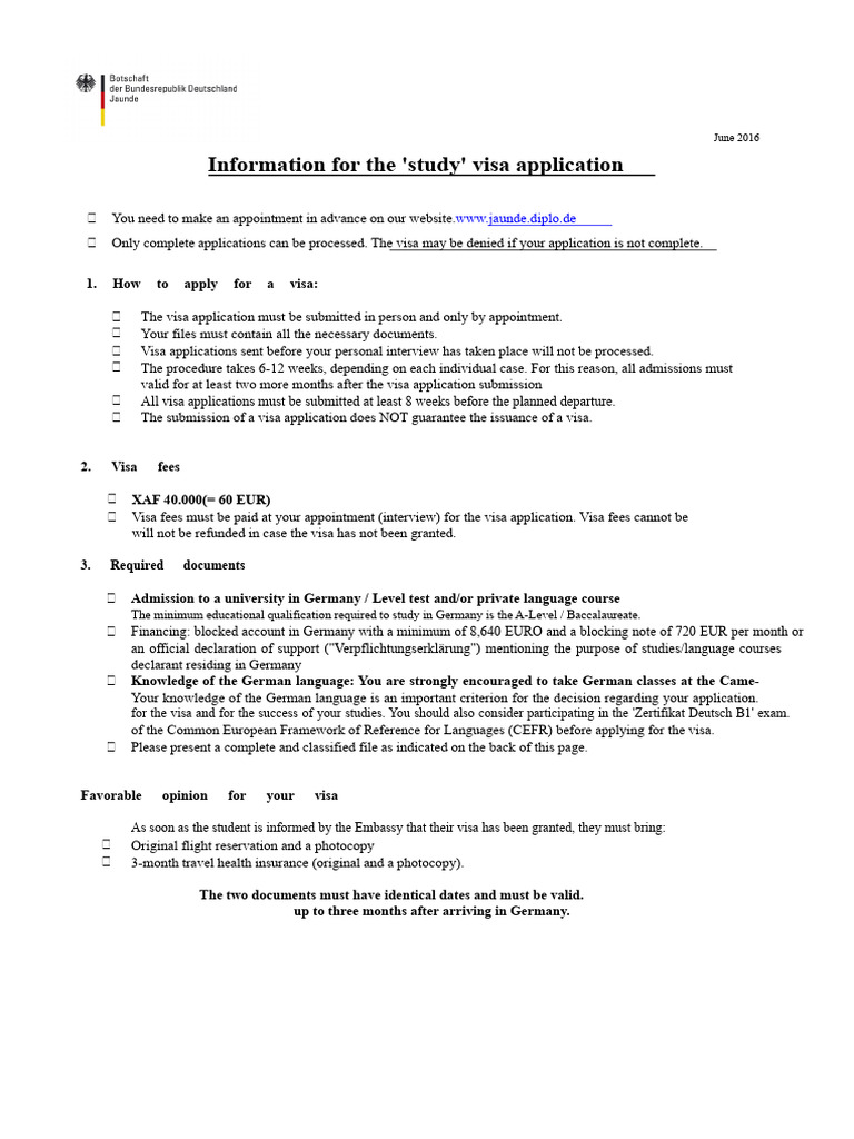 Visa Germany | PDF | Identity Document | Travel Visa