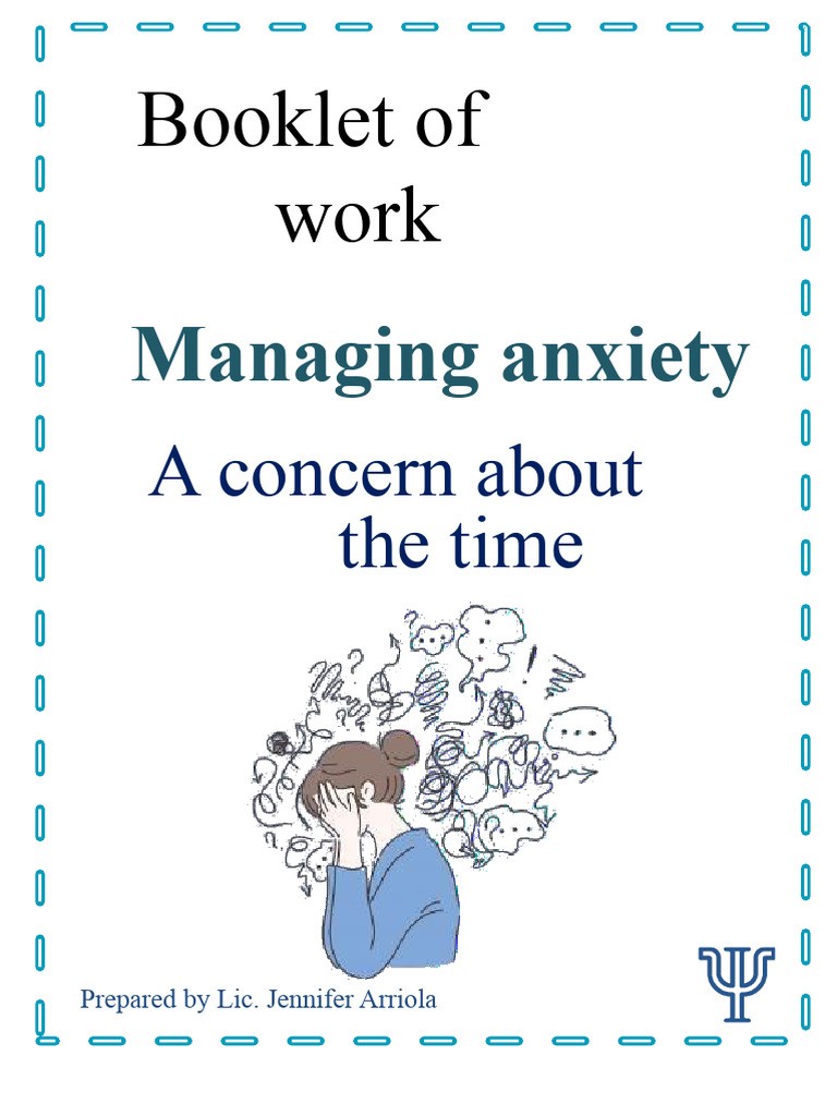 Managing Anxiety (Workbook) | PDF | Anxiety | Emotions