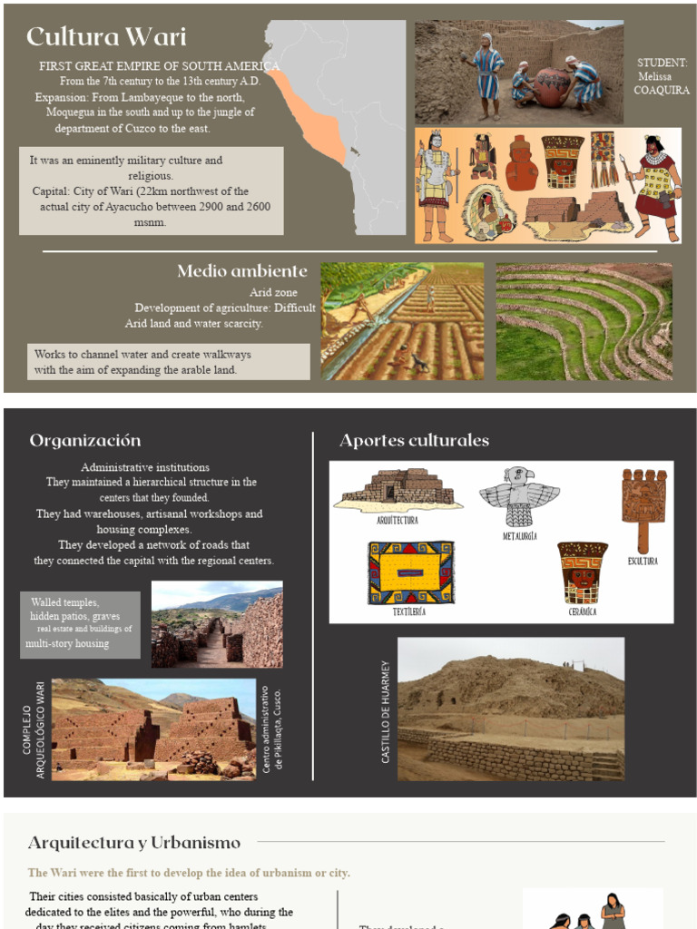Wari Empire: South America's First Urban Culture | PDF