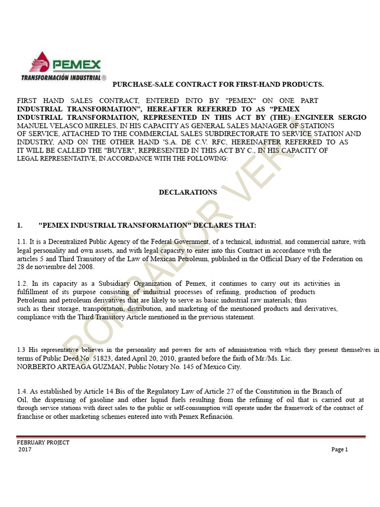 Diesel Contract Format To Fill Out | PDF | Franchising