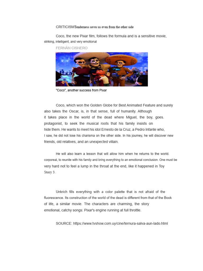 Coco | PDF