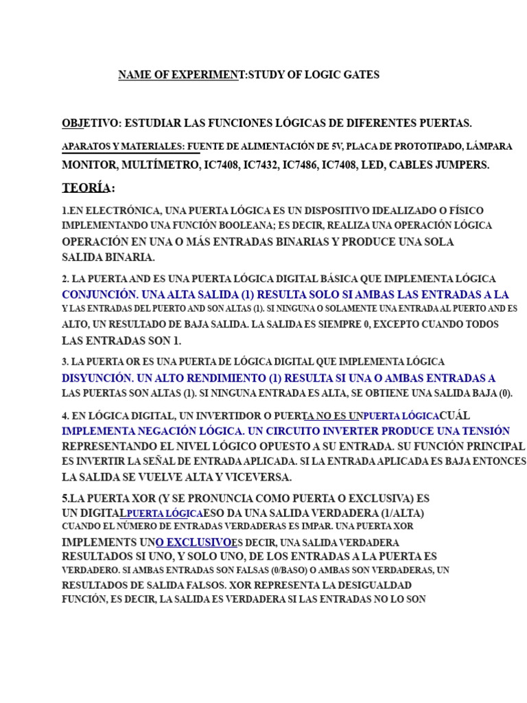 Atharva DCC | PDF | Puerta lógica | Electricidad