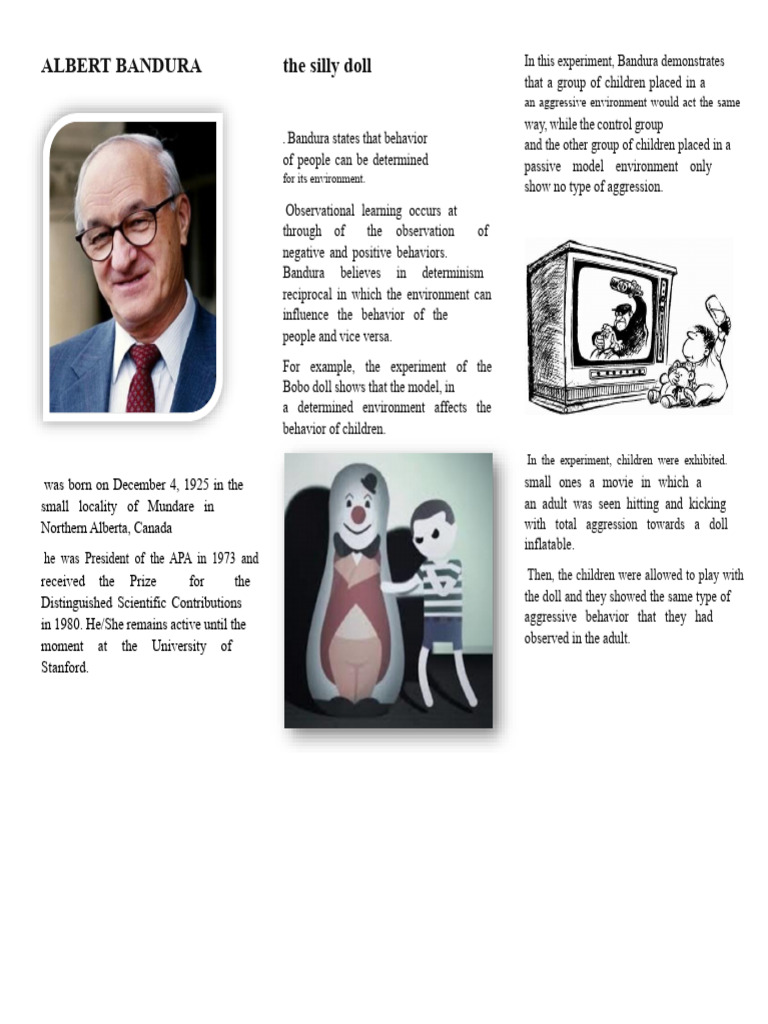 Albert Bandura | PDF | Liberal Arts Education | Popular Psychology