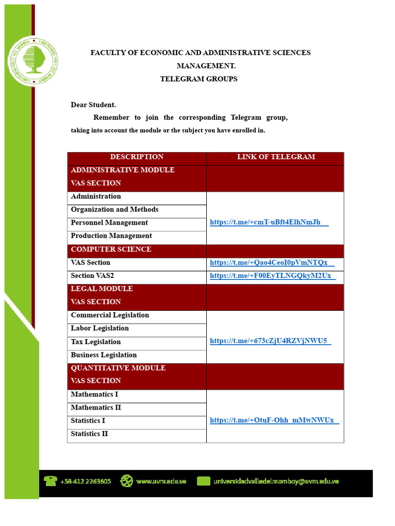 Join Telegram Groups for VAS Modules | PDF | Accounting | Economics