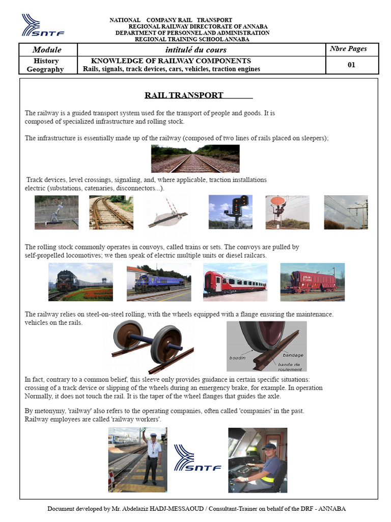 Definition of Rail Transport | PDF