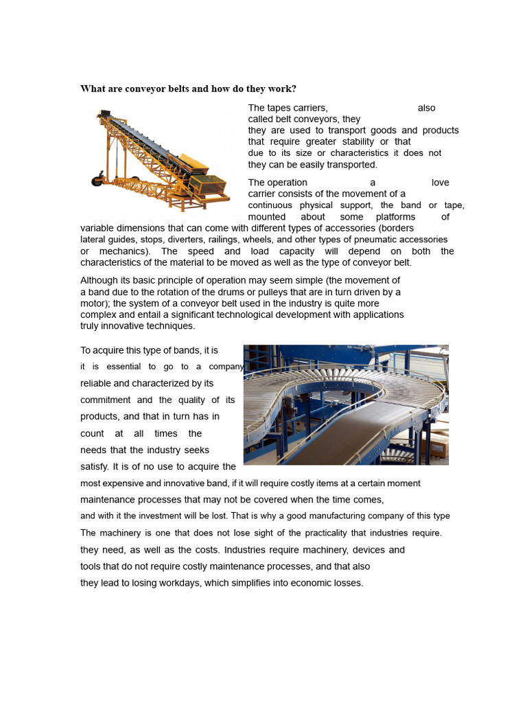 PLC Conveyor Belt | PDF | Mechanical Engineering