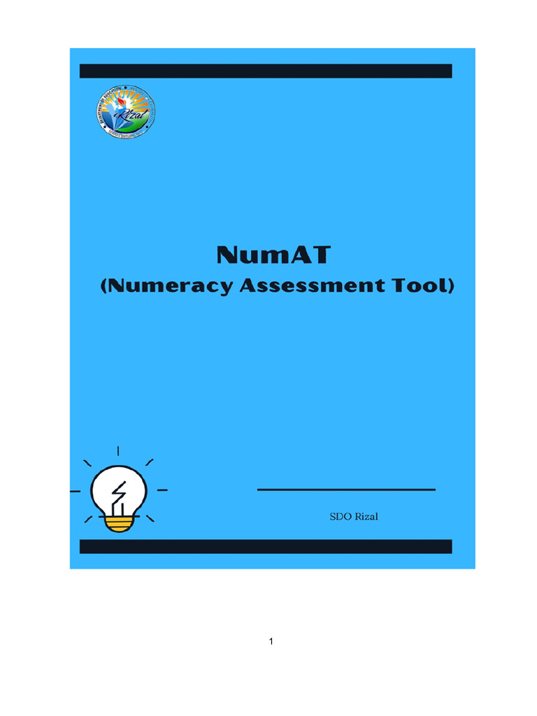 Outil D'évaluation de La Numératie NumAT | PDF