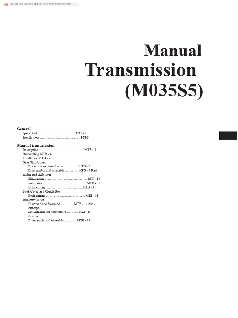 Manual Transmission Repair Guide | PDF | Manual Transmission | Gear