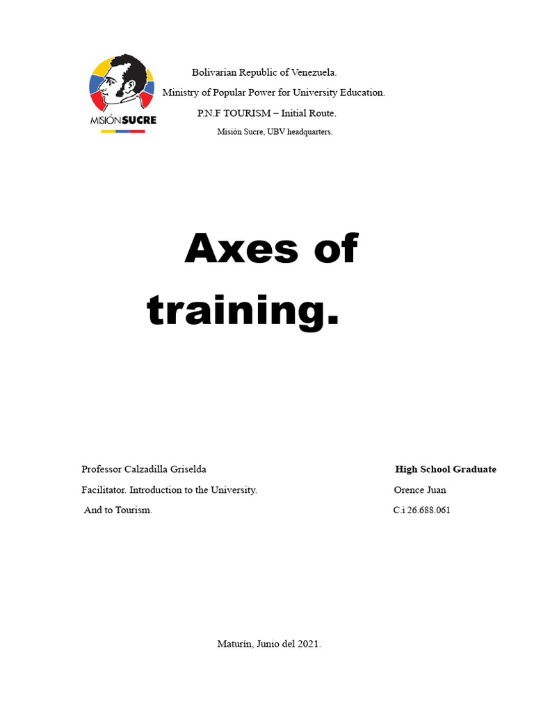 Training Axes | PDF | Relevance | Knowledge