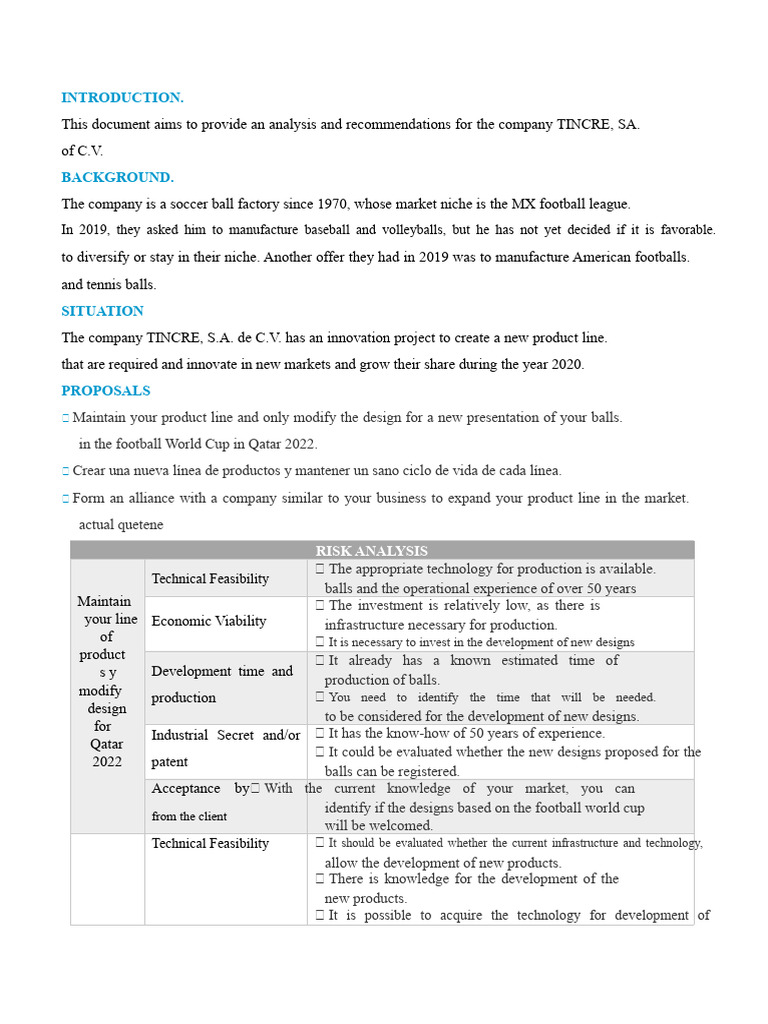 Case Study. The Ball | PDF | Innovation | Brand