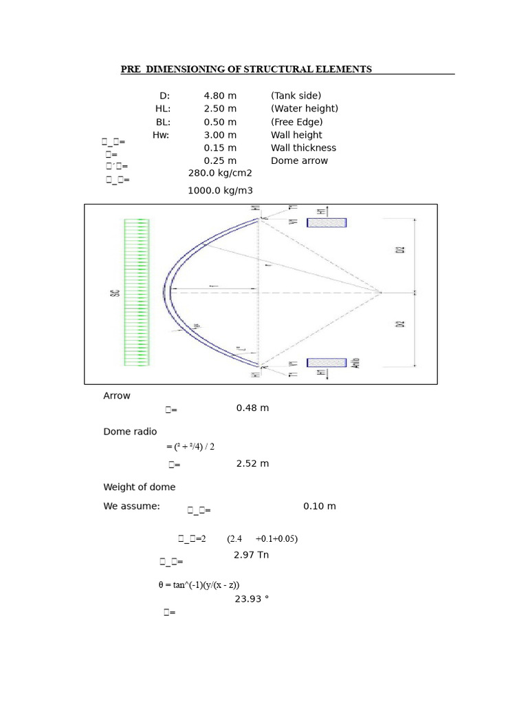 Calculation of Circular Reservoir According To ACI 350.03-06 - Dynamic ...