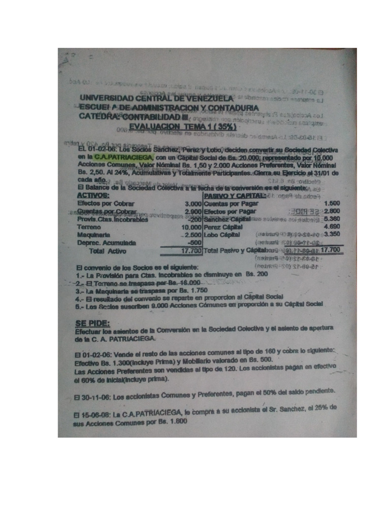 Financial Analysis of Capital Contributions | PDF | Dividend ...