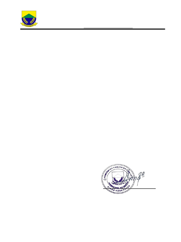 Surat Pemberitahuan Pemberian Obat Cacing | PDF