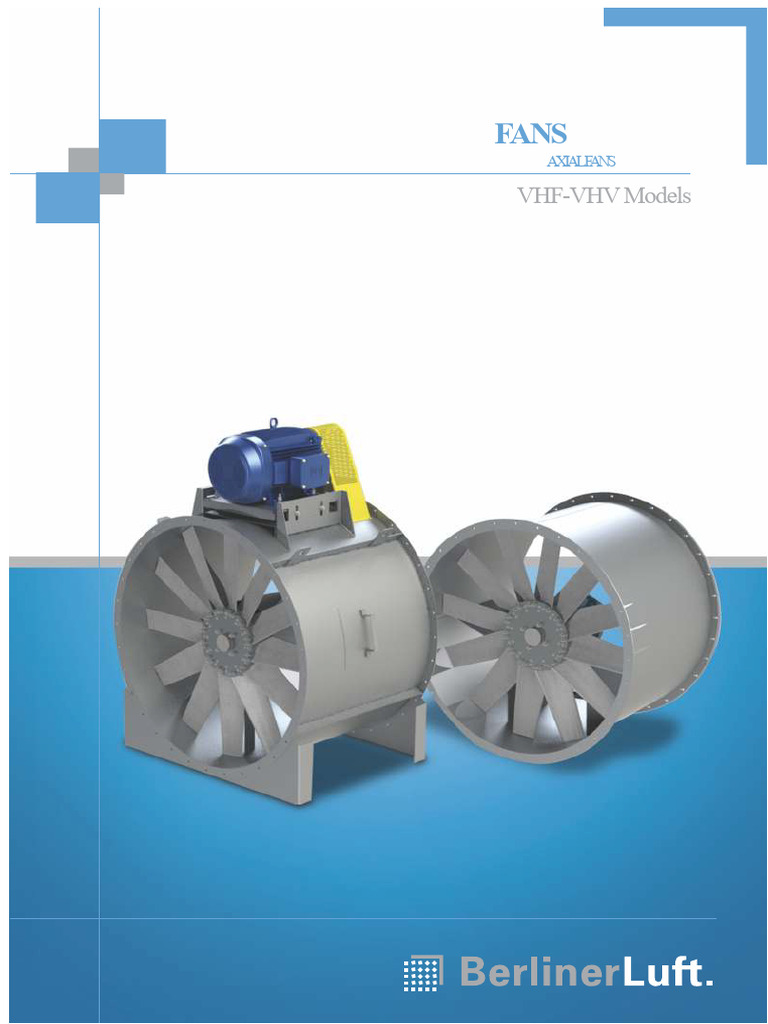 VHF and VHJ Fans | PDF | Manufactured Goods | Machines