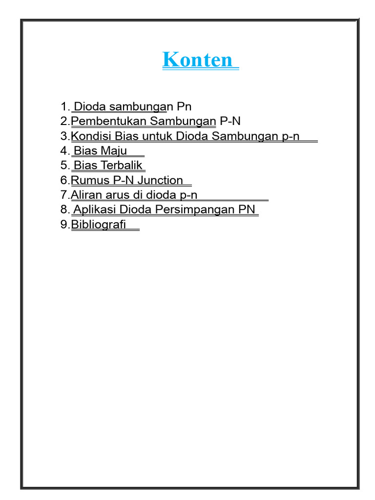 Proyek Fisika Kelas 12 Dioda PN Dan Fungsinya | PDF