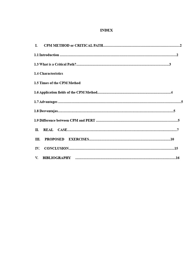 CPM Report | PDF | Applied Mathematics | Analysis