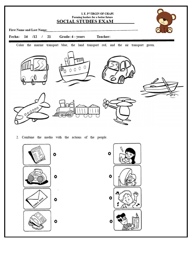 Social Studies Exam | PDF