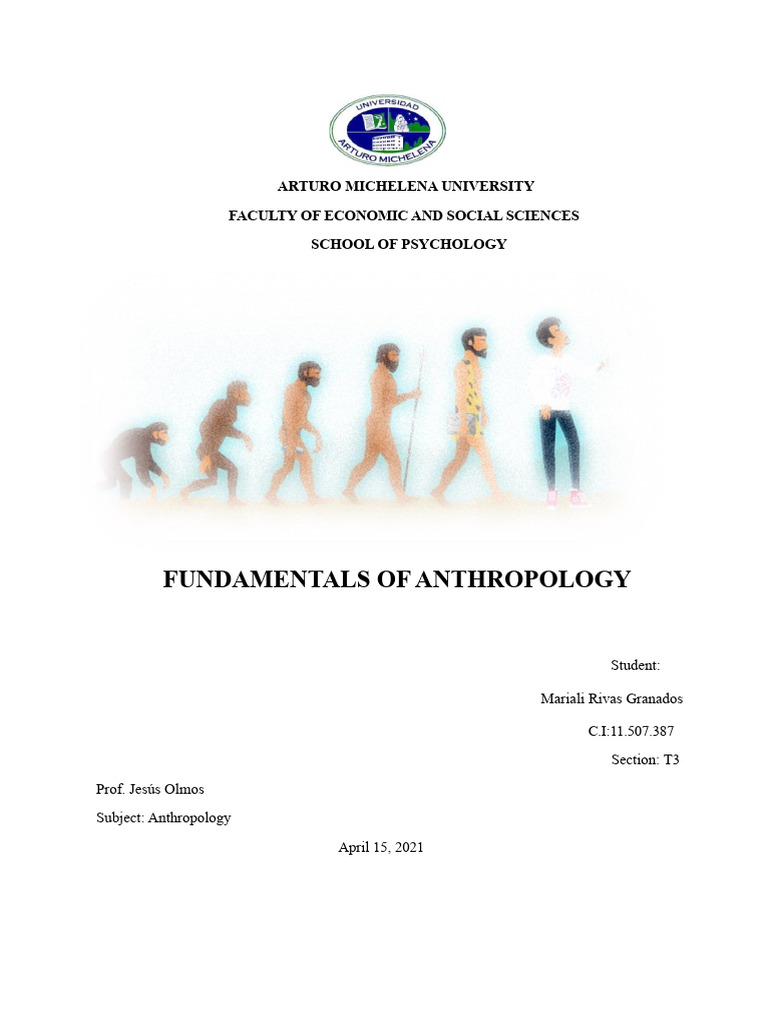Fundamentals of Anthropology Overview | PDF | Anthropology ...