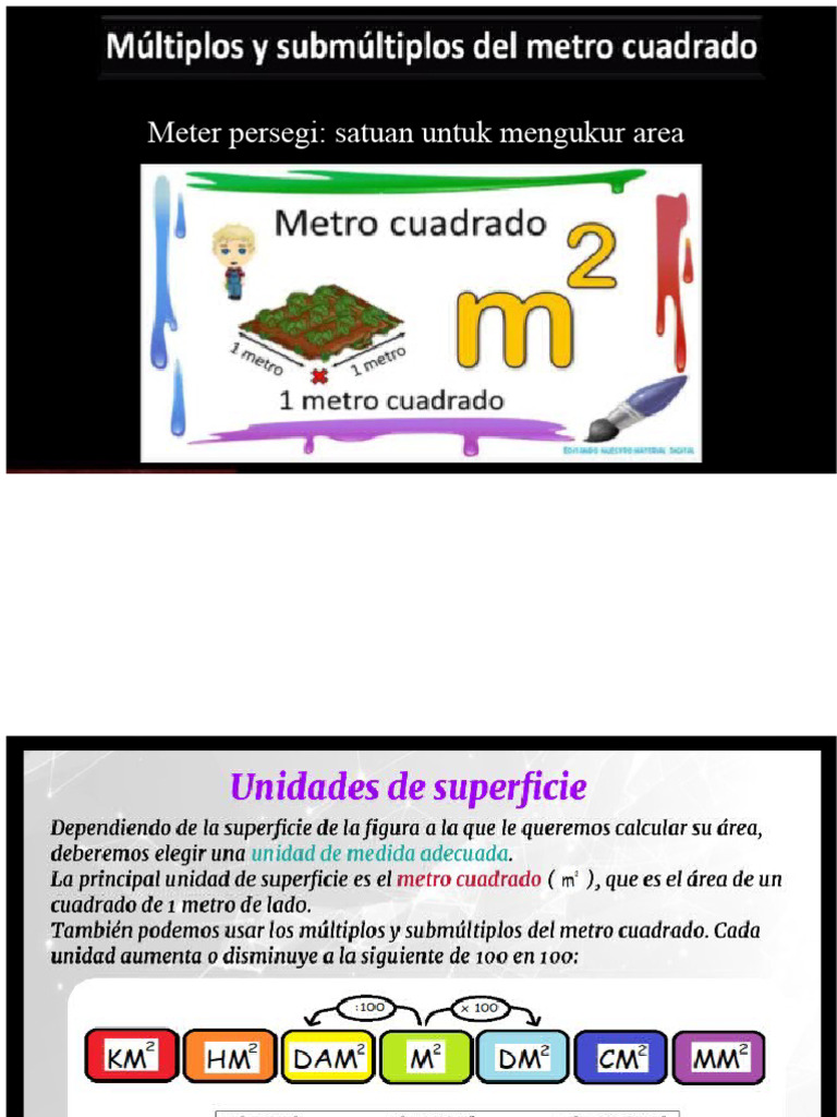 Menghitung Luas Area dalam Meter Persegi | PDF