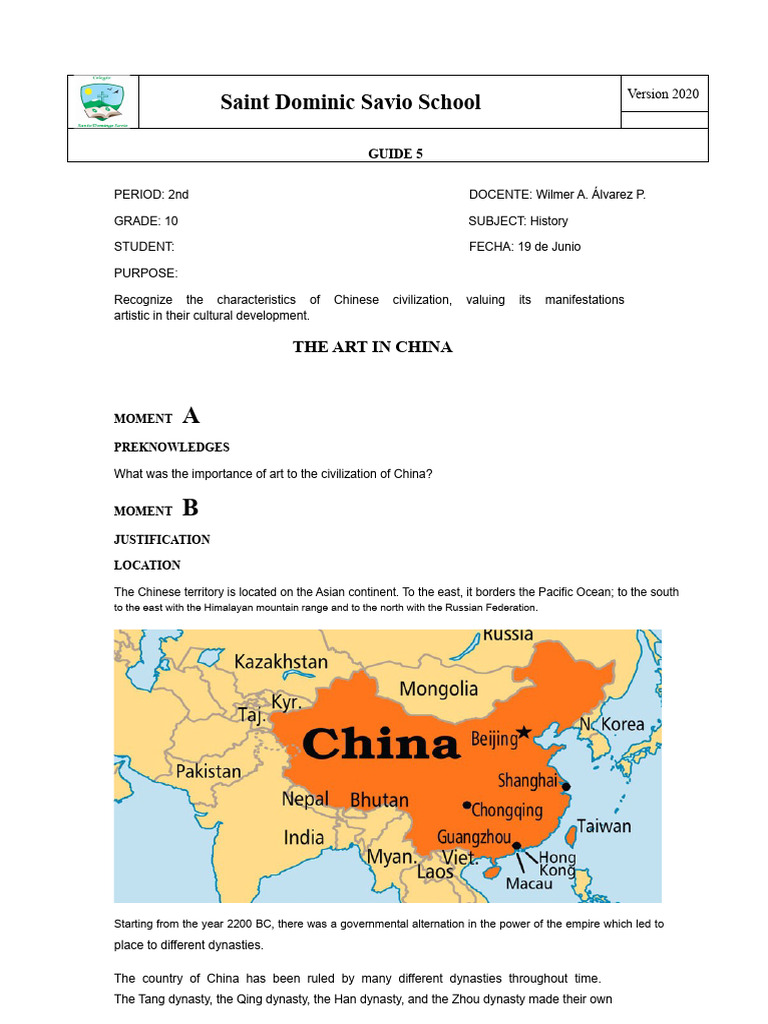 Overview of Ancient Chinese Art | PDF | China | World Politics
