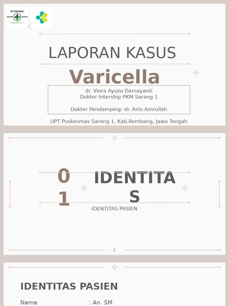 Laporan Kasus Viora Ayuza Varicella | PDF
