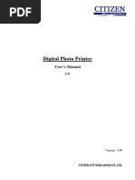 DNP DS RX1HS Photo Printer Manual | PDF | Electrical Connector ...