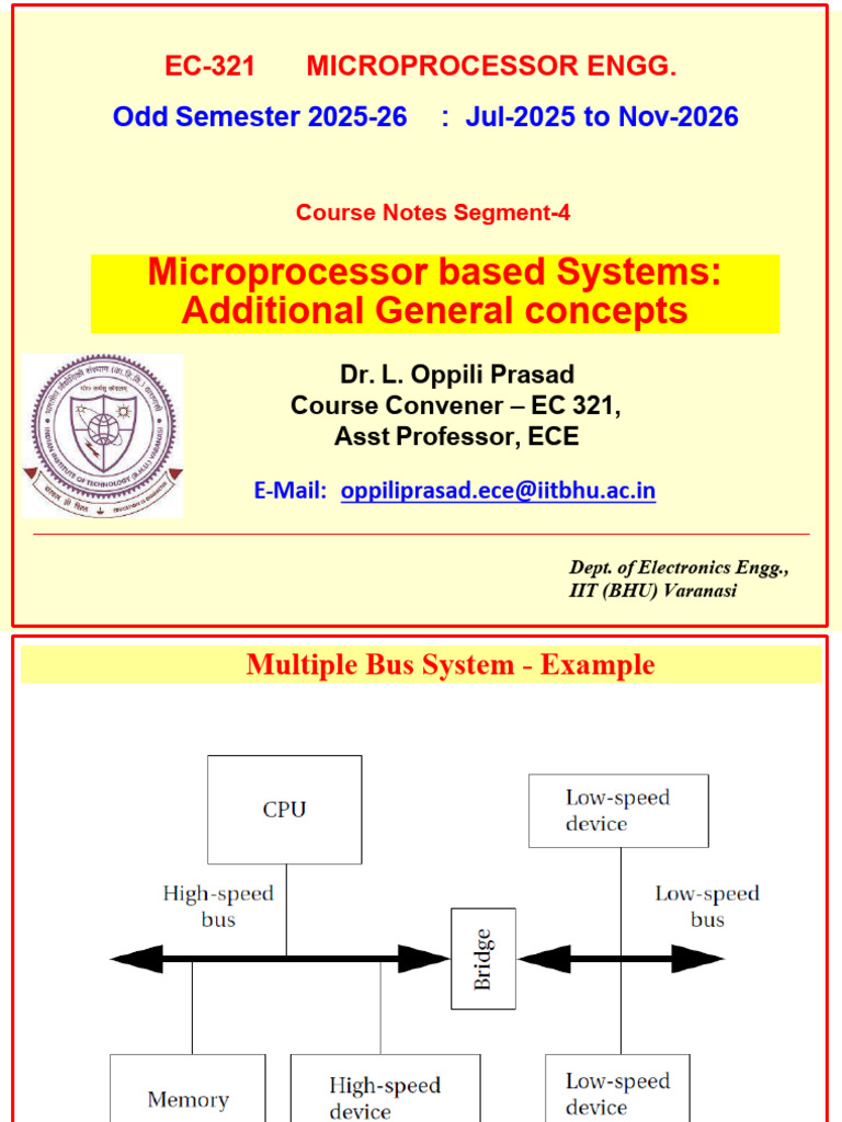 Segment-4 Microprocessor Concepts | PDF