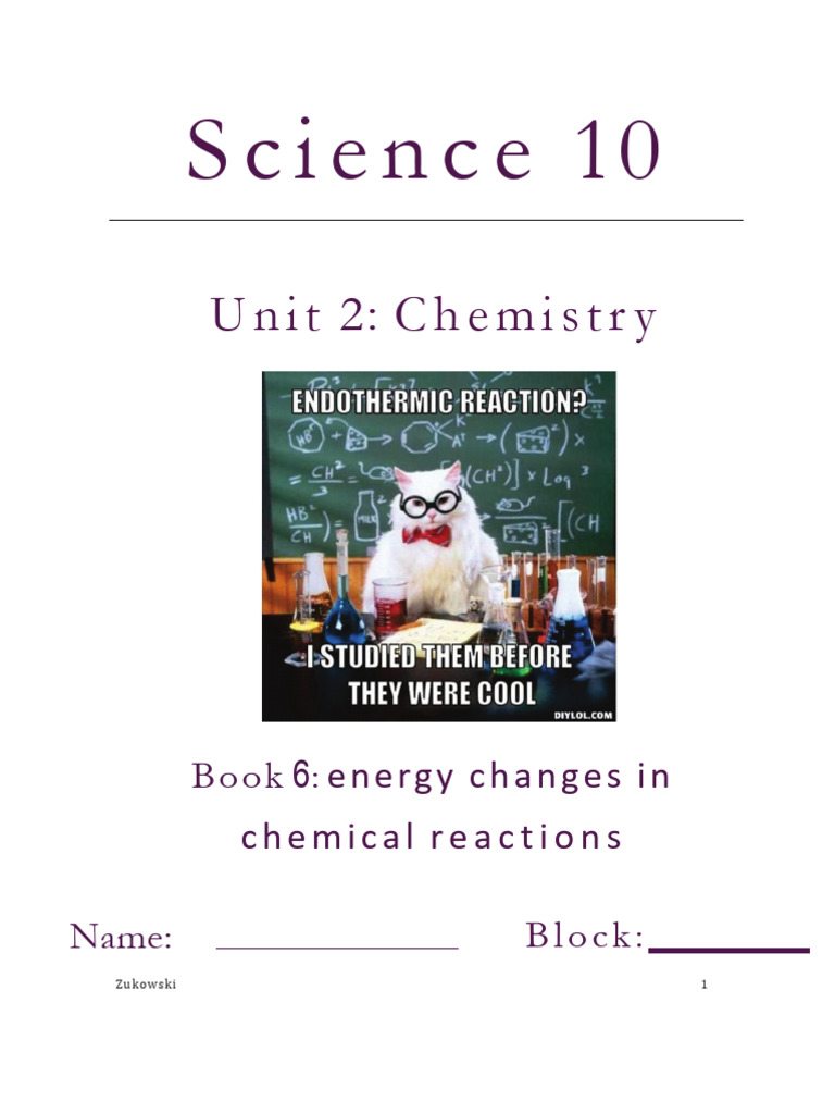 Endothermic and Exothermic Rxns (2) 2025 | PDF | Chemical Reactions ...