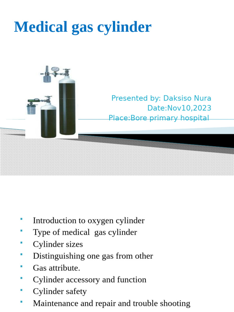 Medical Gas Cylinder Mesi-12 | PDF | Valve | Gases